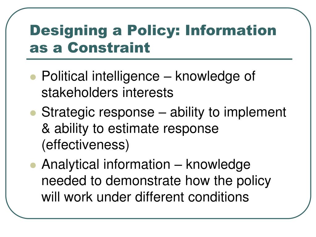 PPT - 4 August 2008 - SPA508 Policy Analysis & Design- PowerPoint ...