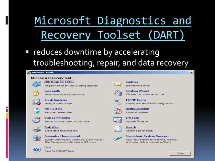 Diagnostics and recovery toolset 10.0 microsoft dart - polkauctions
