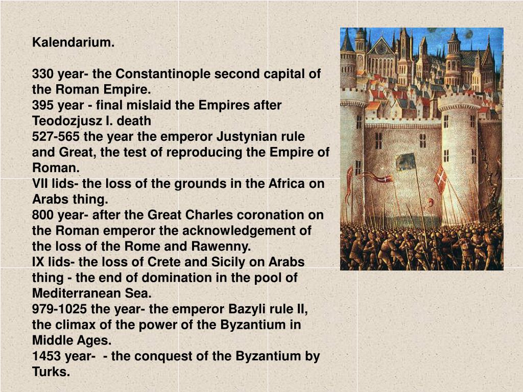 PPT - Byzantine Empire- Medieval and Sports Karolina B. PowerPoint ...