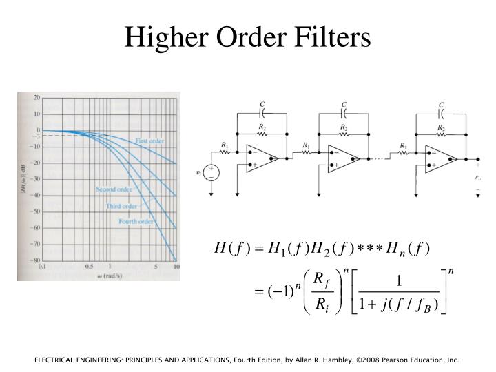 PPT - Lecture 19 High Pass Filters, 2 nd Order Filters, Active Filters ...