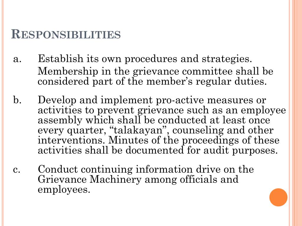 PPT - SCHOOL GRIEVANCE COMMITTEE ( DepEd Order No. 35, s. 2004 ...