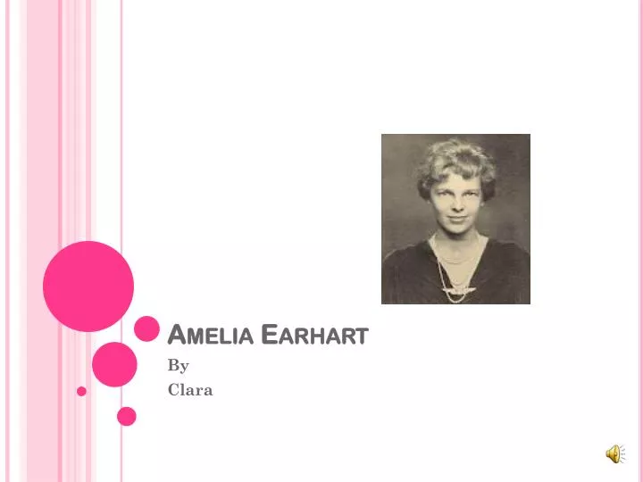 PPT - Amelia Earhart PowerPoint Presentation, free download - ID:2698612