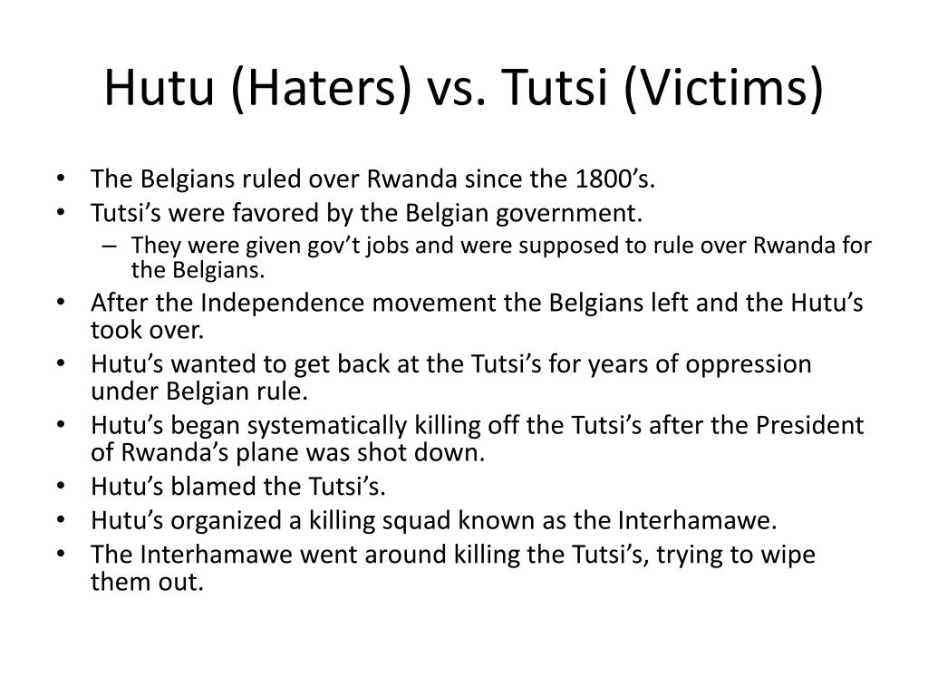 PPT - Rwandan Civil War 1994 PowerPoint Presentation, free download ...
