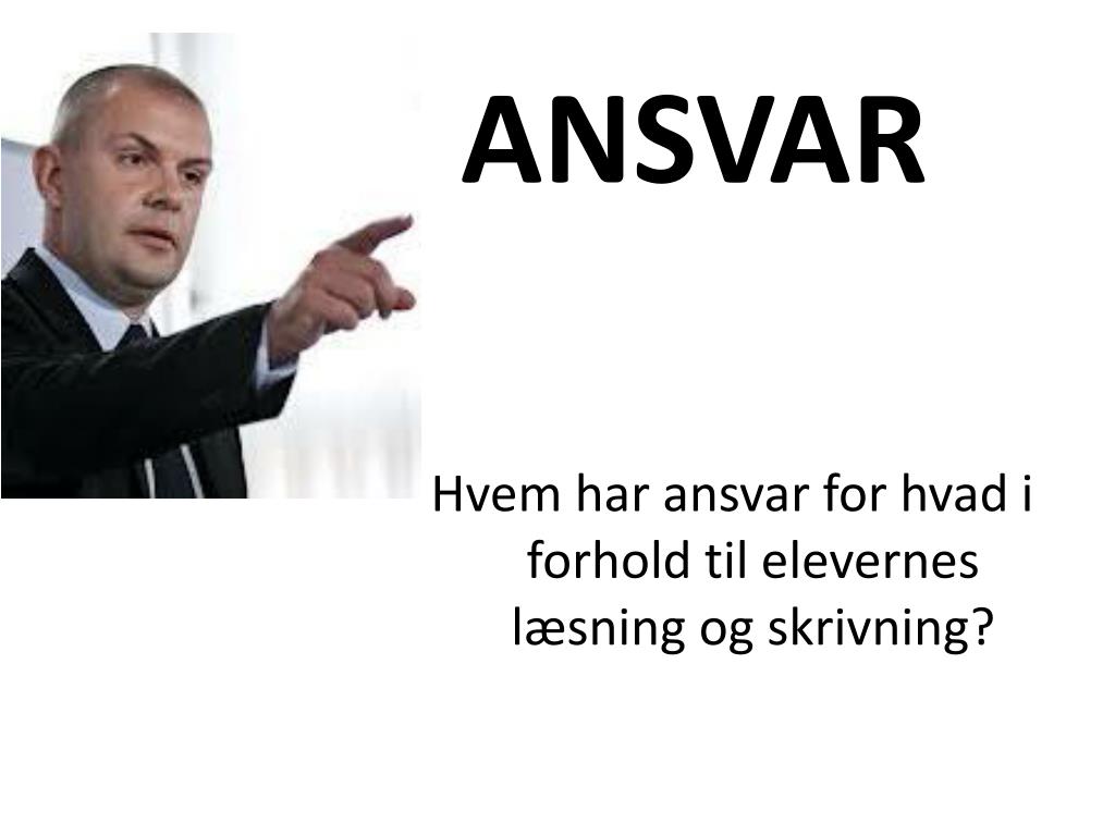 PPT - Teamet som omdrejningspunkt for arbejdet med faglig læsning ...