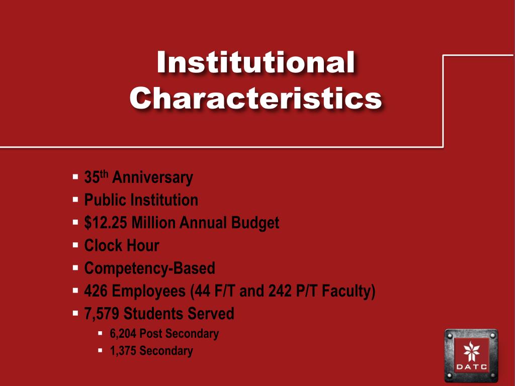 PPT - DAVIS APPLIED TECHNOLOGY COLLEGE Council on Occupational Education Conference Presentation ...