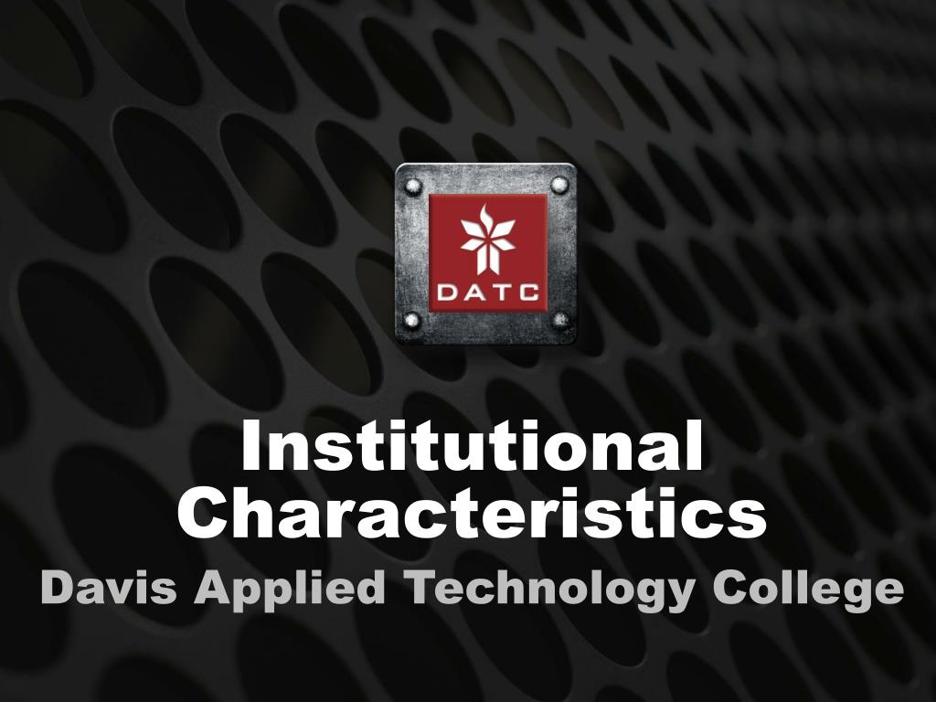 PPT - DAVIS APPLIED TECHNOLOGY COLLEGE Council on Occupational ...