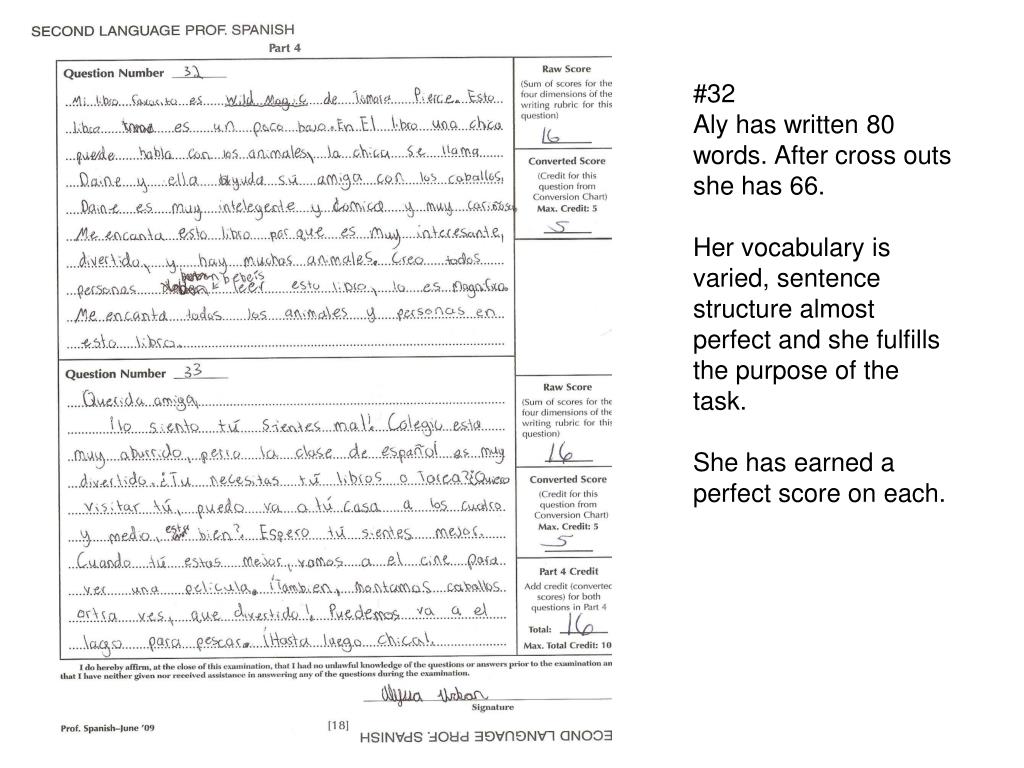 PPT - Proficiency Practice Writing Examples Vocabulary to Study State ...