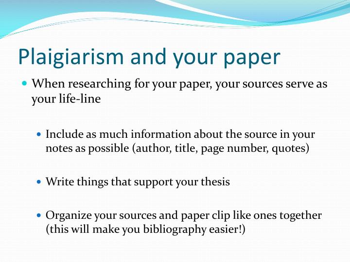 PPT - Plagiarism and Citations PowerPoint Presentation - ID:2701641