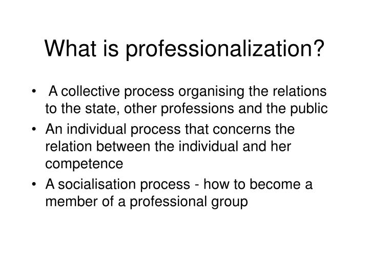 PPT - Professionalization in social work PowerPoint Presentation - ID ...