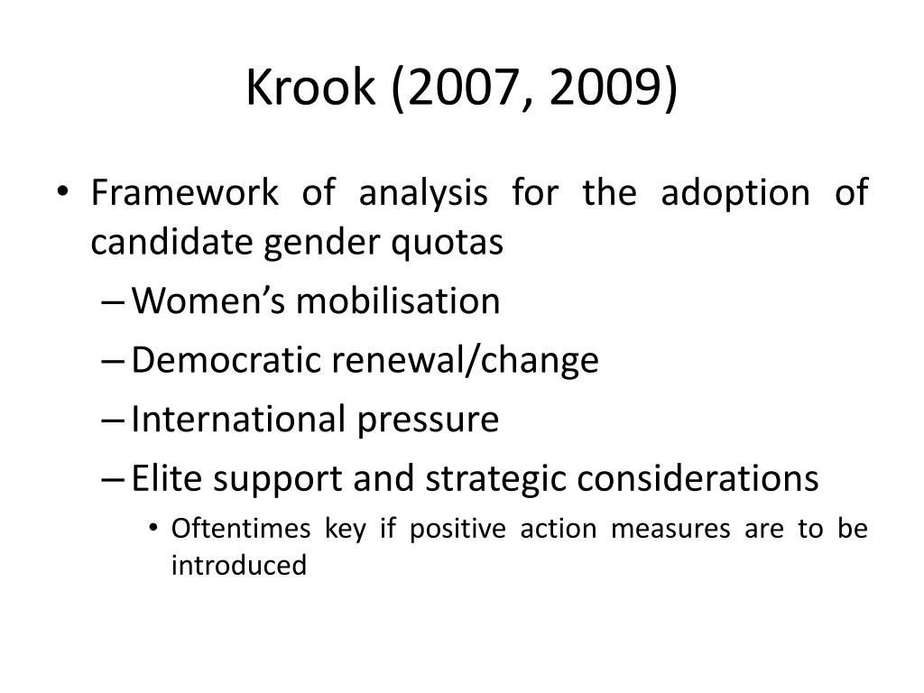 PPT - Electoral Gender Quotas PowerPoint Presentation, free download ... PPT - Electoral Gender Quotas PowerPoint Presentation, free download ...