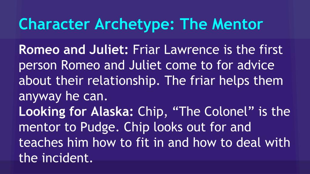 PPT - Star-Crossed Lovers in: Looking for Alaska and Romeo and Juliet ...