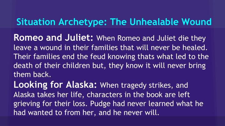 PPT - Star-Crossed Lovers in: Looking for Alaska and Romeo and Juliet ...
