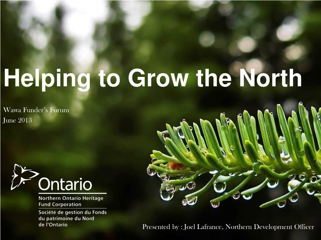 PPT - Helping to Grow the North PowerPoint Presentation, free download ...