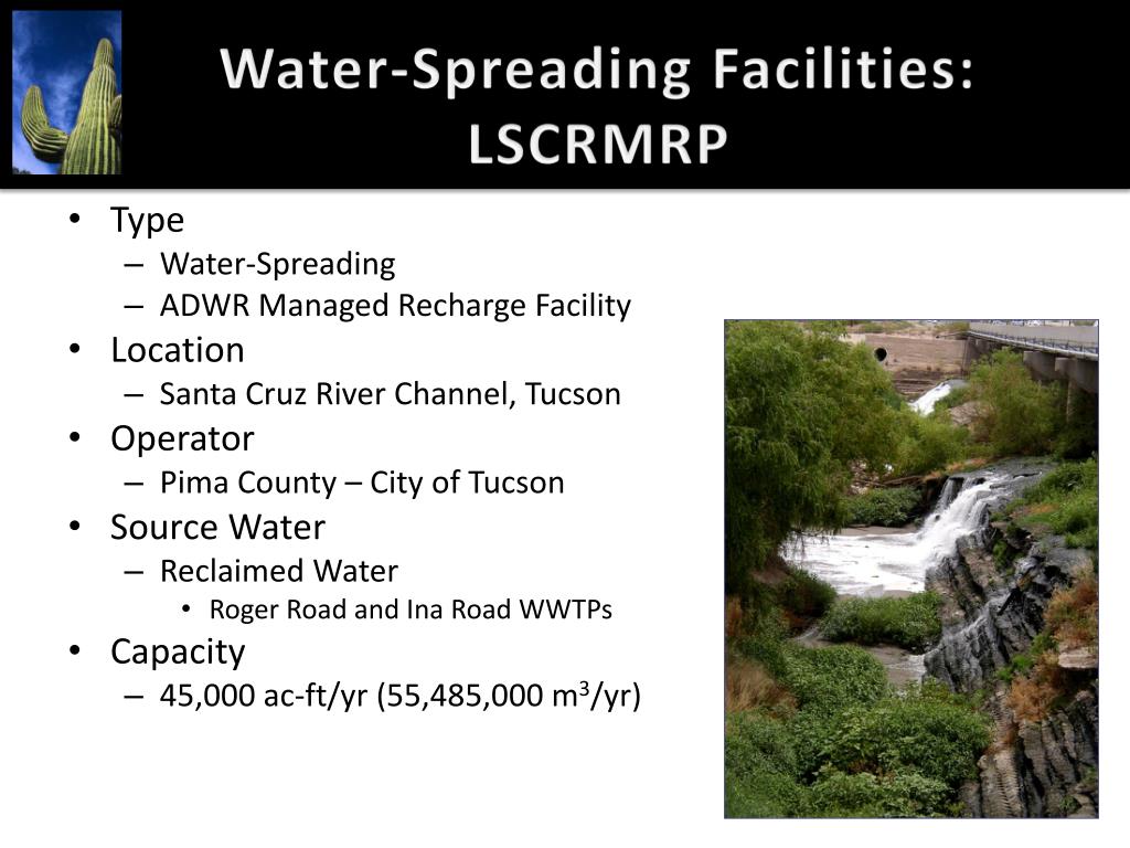 PPT - MANAGED AQUIFER RECHARGE FOR THE ARIZONA DESERT: PowerPoint ...