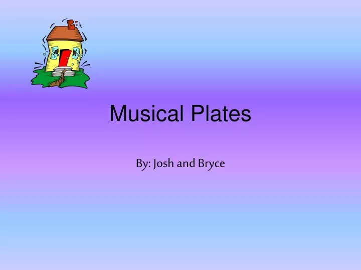 PPT - Musical Plates PowerPoint Presentation, free download - ID:2702507