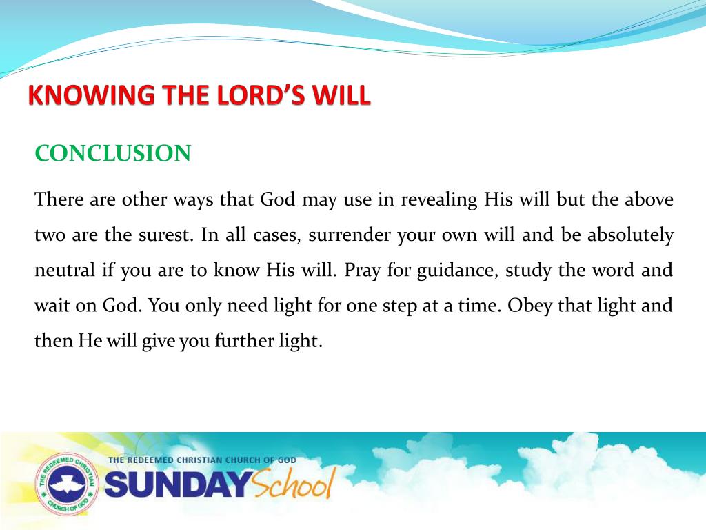 PPT - Discovering God's Will for Your Life PowerPoint Presentation ...