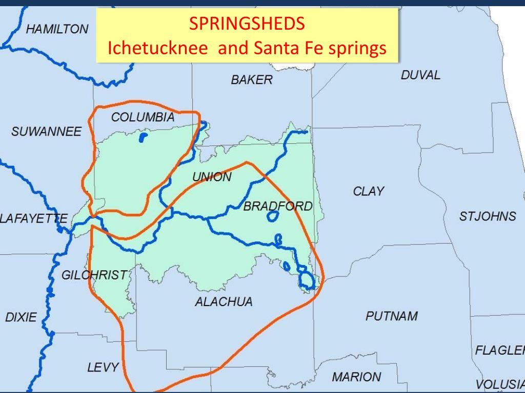PPT - Historic Water Use and Groundwater Trends in the Suwannee River ...