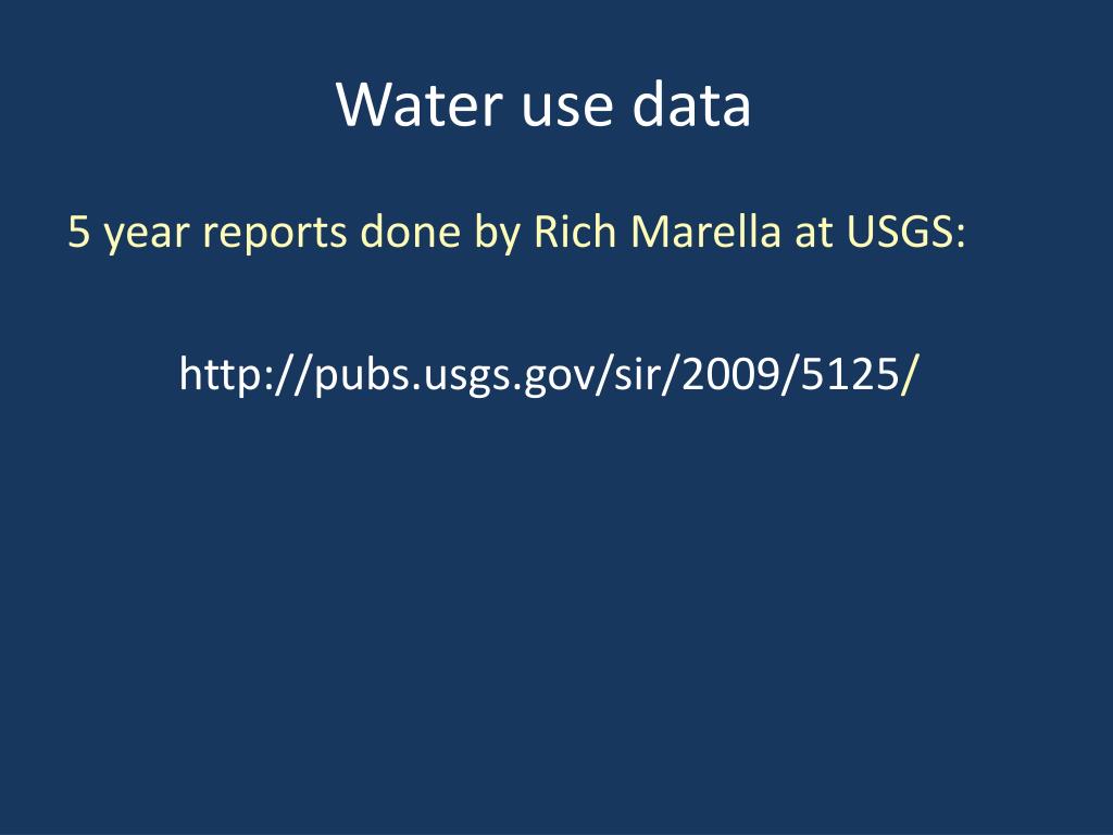 PPT - Historic Water Use and Groundwater Trends in the Suwannee River ...