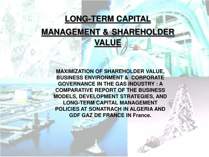 PPT - LONG-TERM CAPITAL MANAGEMENT & SHAREHOLDER VALUE PowerPoint ...