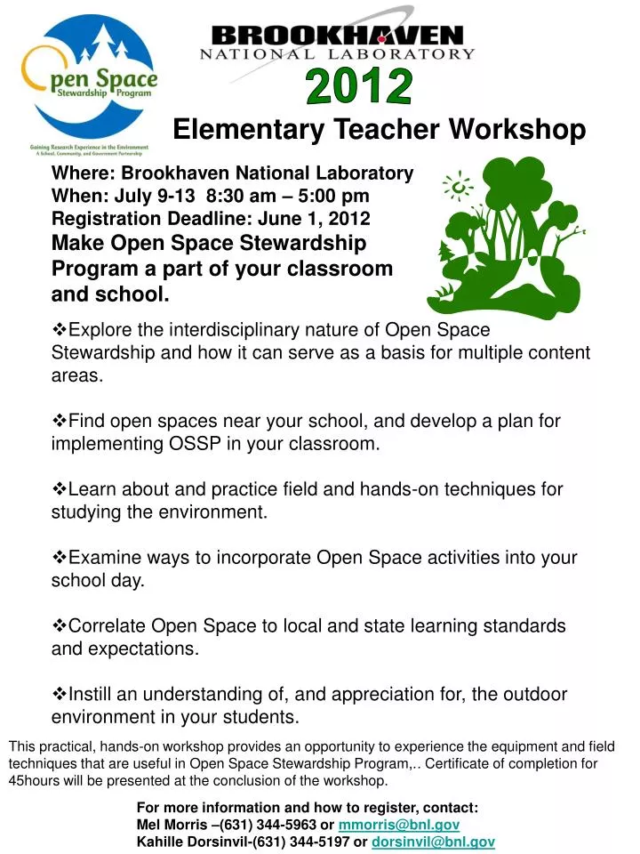 PPT - Elementary Teacher Workshop PowerPoint Presentation, free ...