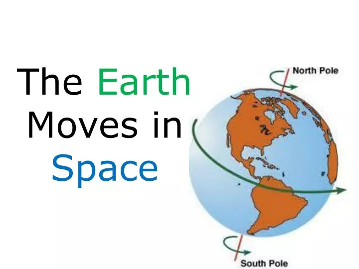 PPT - The Earth Moves in Space PowerPoint Presentation, free download ...