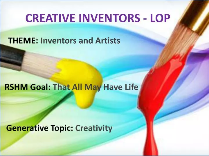 PPT - CREATIVE INVENTORS - LOP PowerPoint Presentation, free download ...