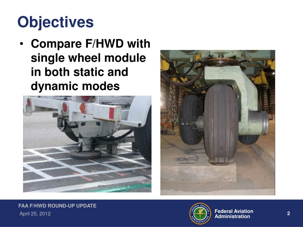 PPT - FAA Falling/Heavy Weight Deflectometer Roundup at the National ...
