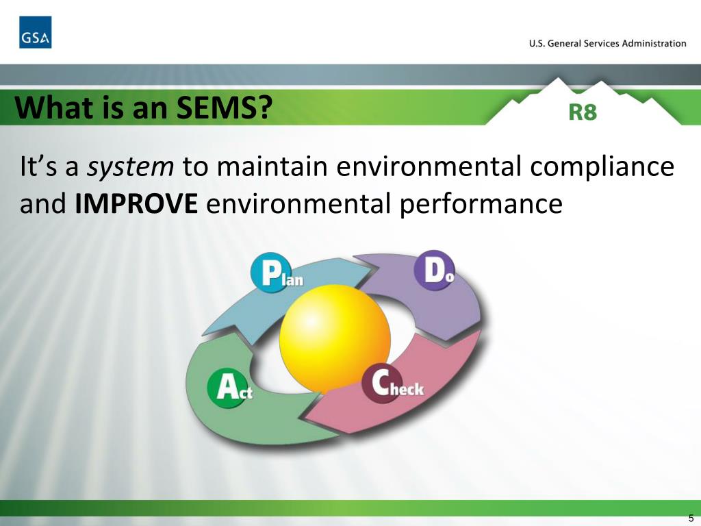 PPT - Sustainability & Environmental Management System (SEMS) Contract ...