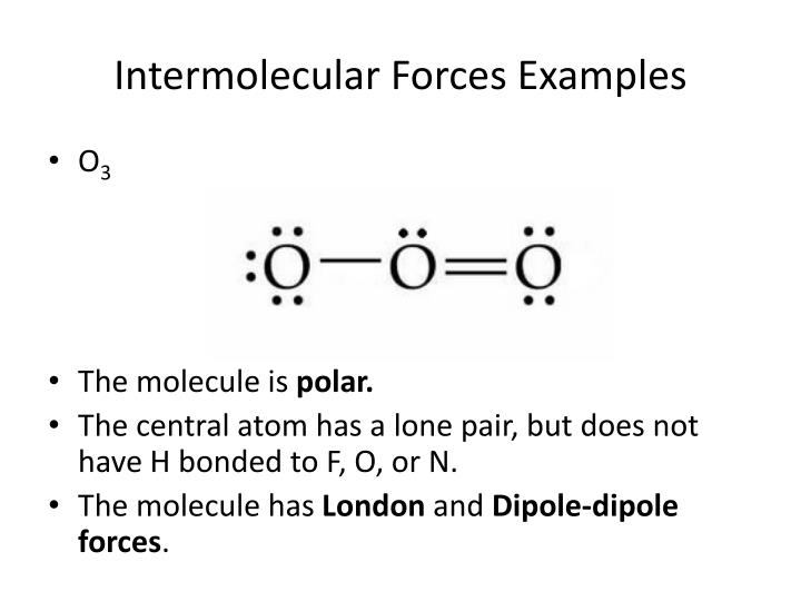 PPT - Intermolecular Forces Notes PowerPoint Presentation - ID:2704229