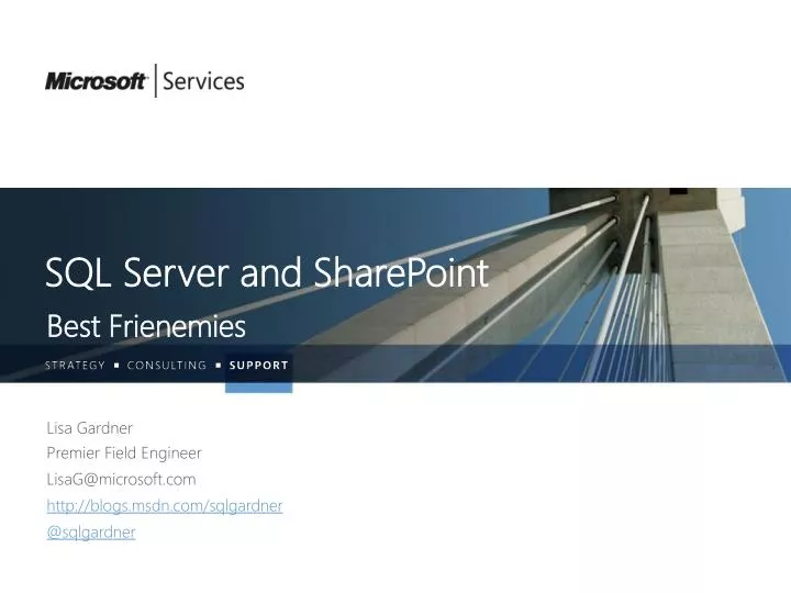 PPT - SQL Server and SharePoint PowerPoint Presentation, free download ...