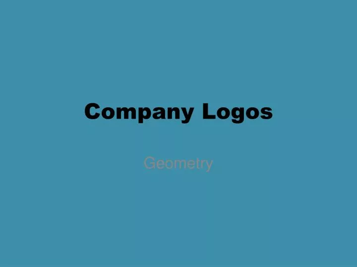 PPT - Company Logos PowerPoint Presentation, free download - ID:2704725