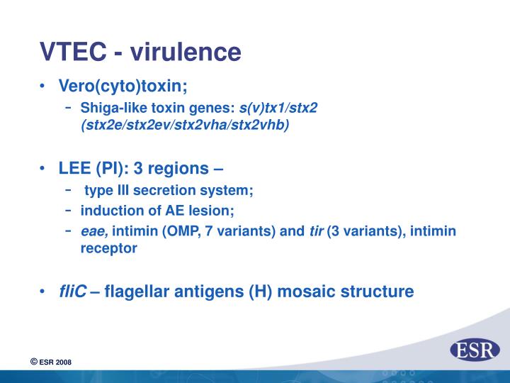 PPT - VTEC – Preparing for the inevitable Dr. Fiona Thomson-Carter ESR ...