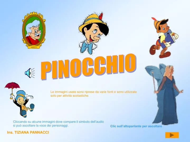 PPT - PINOCCHIO PowerPoint Presentation, free download - ID:2705165
