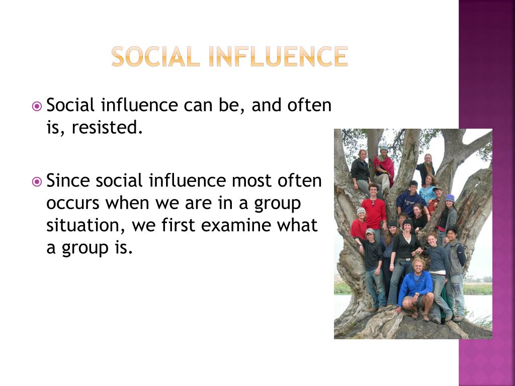 PPT - Social Influences on the Individual PowerPoint Presentation, free ...