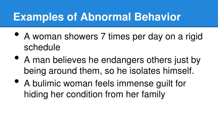 PPT - Abnormal Psychology & Therapy PowerPoint Presentation - ID:2705229