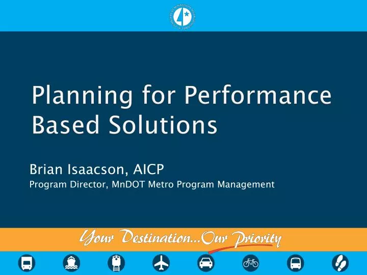 PPT - Planning for Performance Based Solutions PowerPoint Presentation - ID:2705268