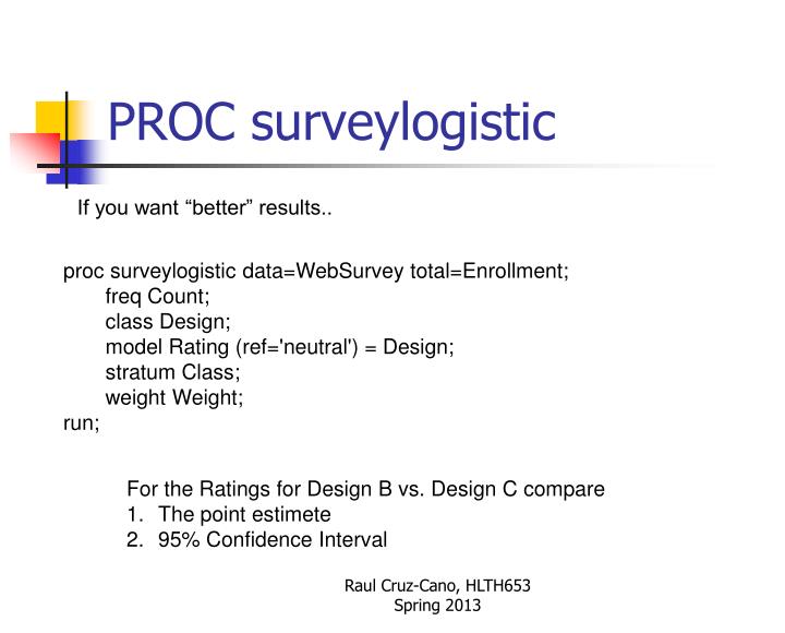 PPT - Multilevel Modeling-Logistic PowerPoint Presentation - ID:2706934