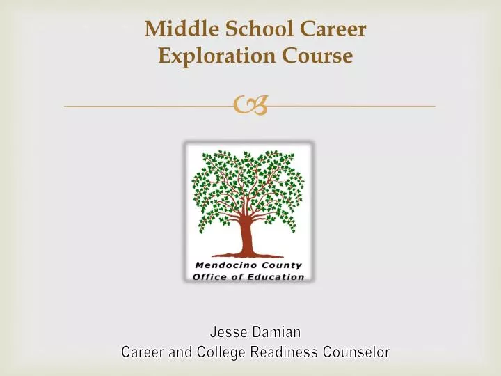 PPT - Middle School Career Exploration Course PowerPoint Presentation ...