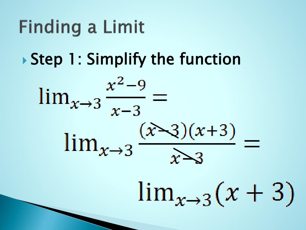 PPT Limits PowerPoint Presentation Free Download ID 2707991