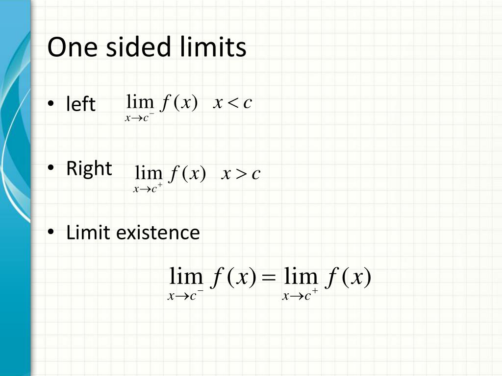 Ppt Limits And Limits At Infinity Powerpoint Presentation Free