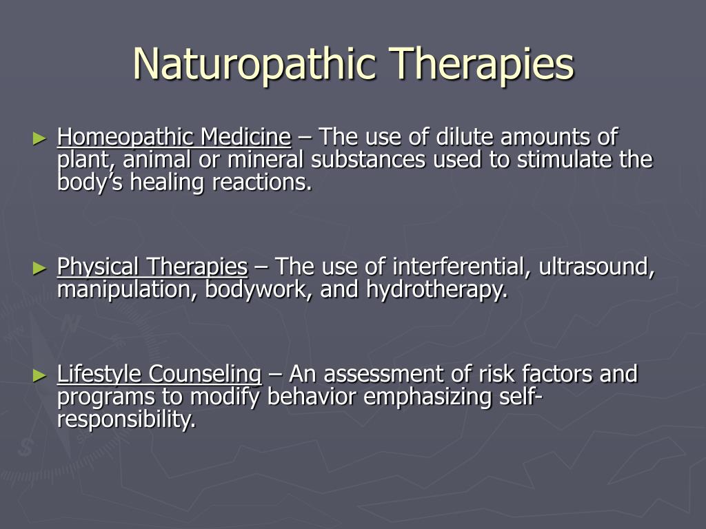 PPT - AN INTRODUCTION TO NATUROPATHIC MEDICINE By Dr. Raza Shah, BSc ...