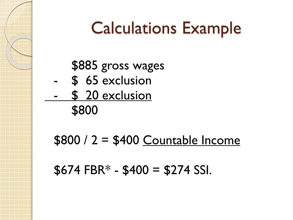 PPT - Supplemental Security Income (SSI) And Medicaid PowerPoint ...