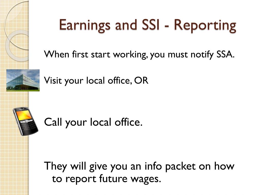 PPT - Supplemental Security Income (SSI) And Medicaid PowerPoint ...