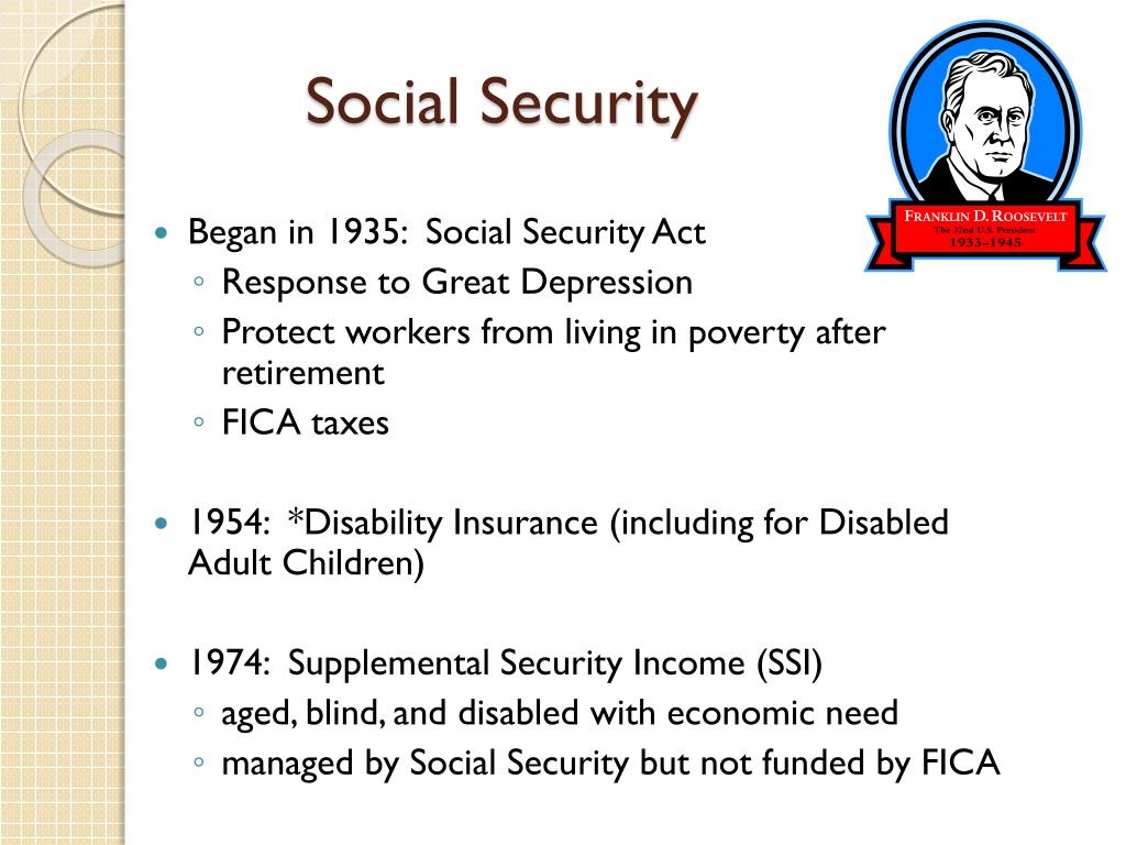 PPT - Supplemental Security Income (SSI) And Medicaid PowerPoint ...