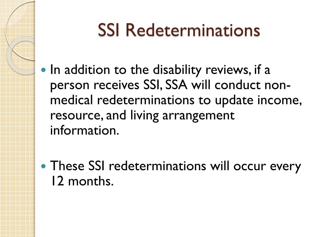 PPT - Supplemental Security Income (SSI) And Medicaid PowerPoint ...