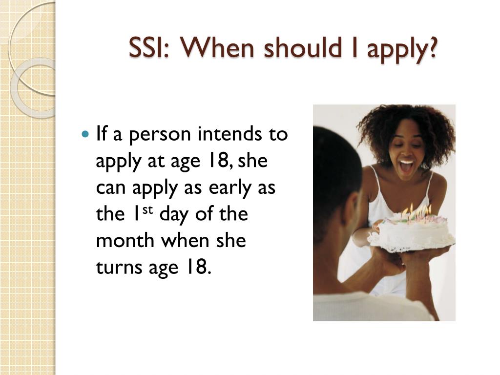 PPT - Supplemental Security Income (SSI) And Medicaid PowerPoint ...