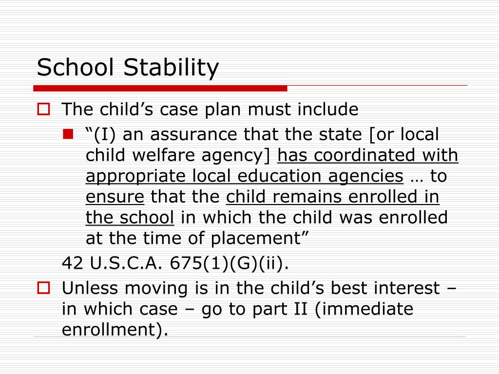 PPT - Ensuring Educational Success for Children and Youth in Foster ...