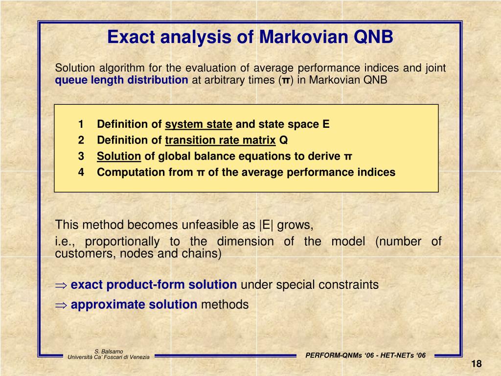 Ppt Queueing Networks With Blocking Analysis Algorithms And Properties Powerpoint