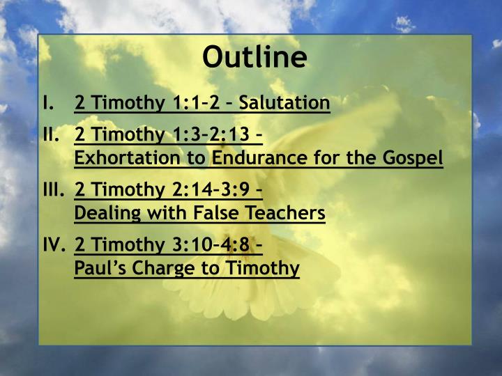 PPT - The Word Is Alive 2 Timothy PowerPoint Presentation - ID:2710918