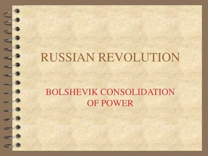 PPT - RUSSIAN REVOLUTION PowerPoint Presentation, free download - ID ...